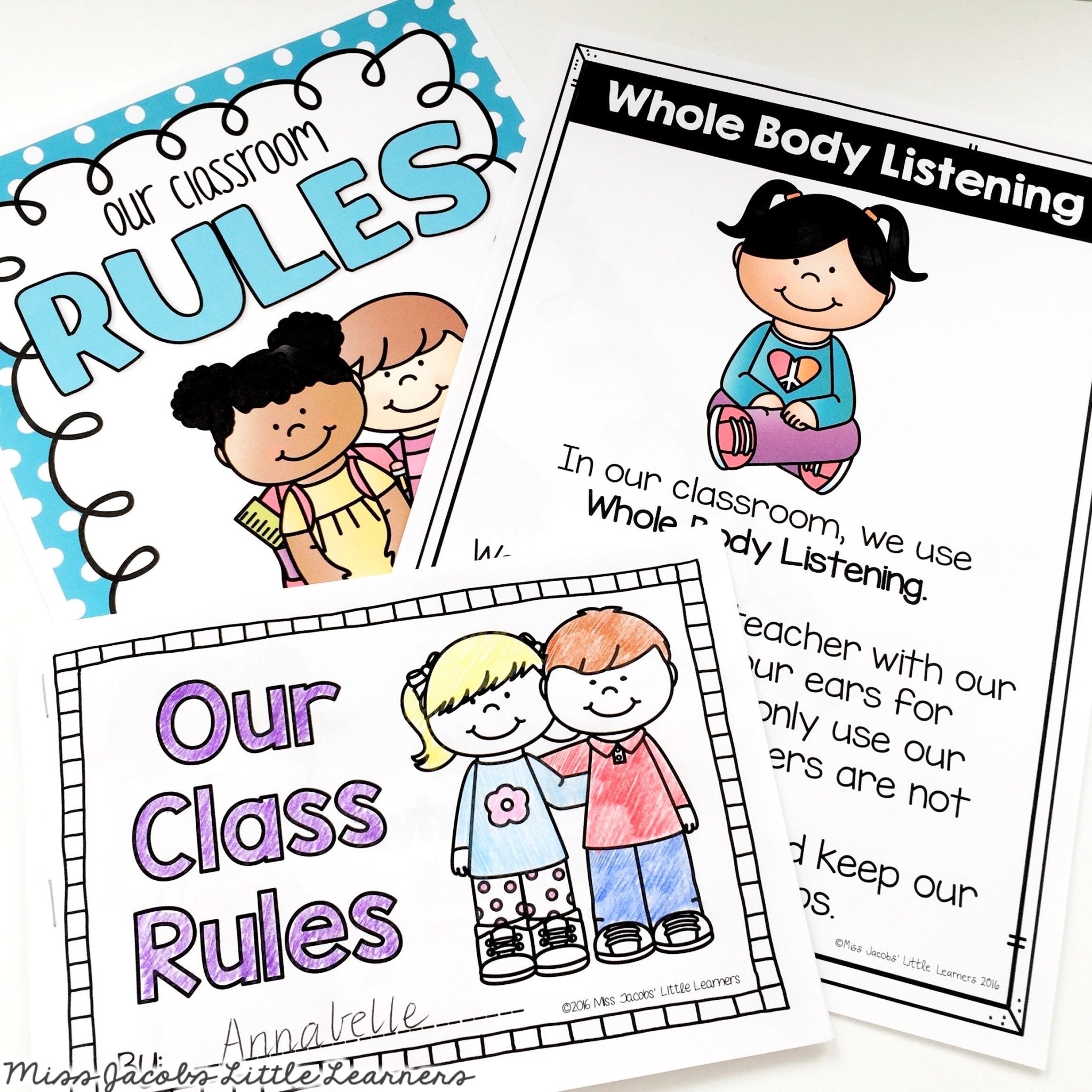 Lesson Plan Templates - Editable - Miss Jacobs Little Learners