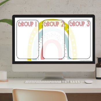 Google Morning Slides & PowerPoint Templates - Rainbow Calm Colors ...