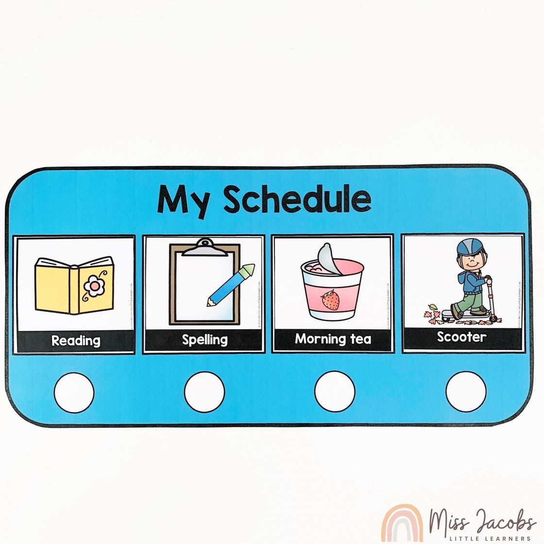 Home Routines and Daily Schedule Cards – Miss Jacobs Little Learners