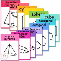 MATH POSTERS BUNDLE | RAINBOW BRIGHTS - Default Title - Miss Jacobs ...