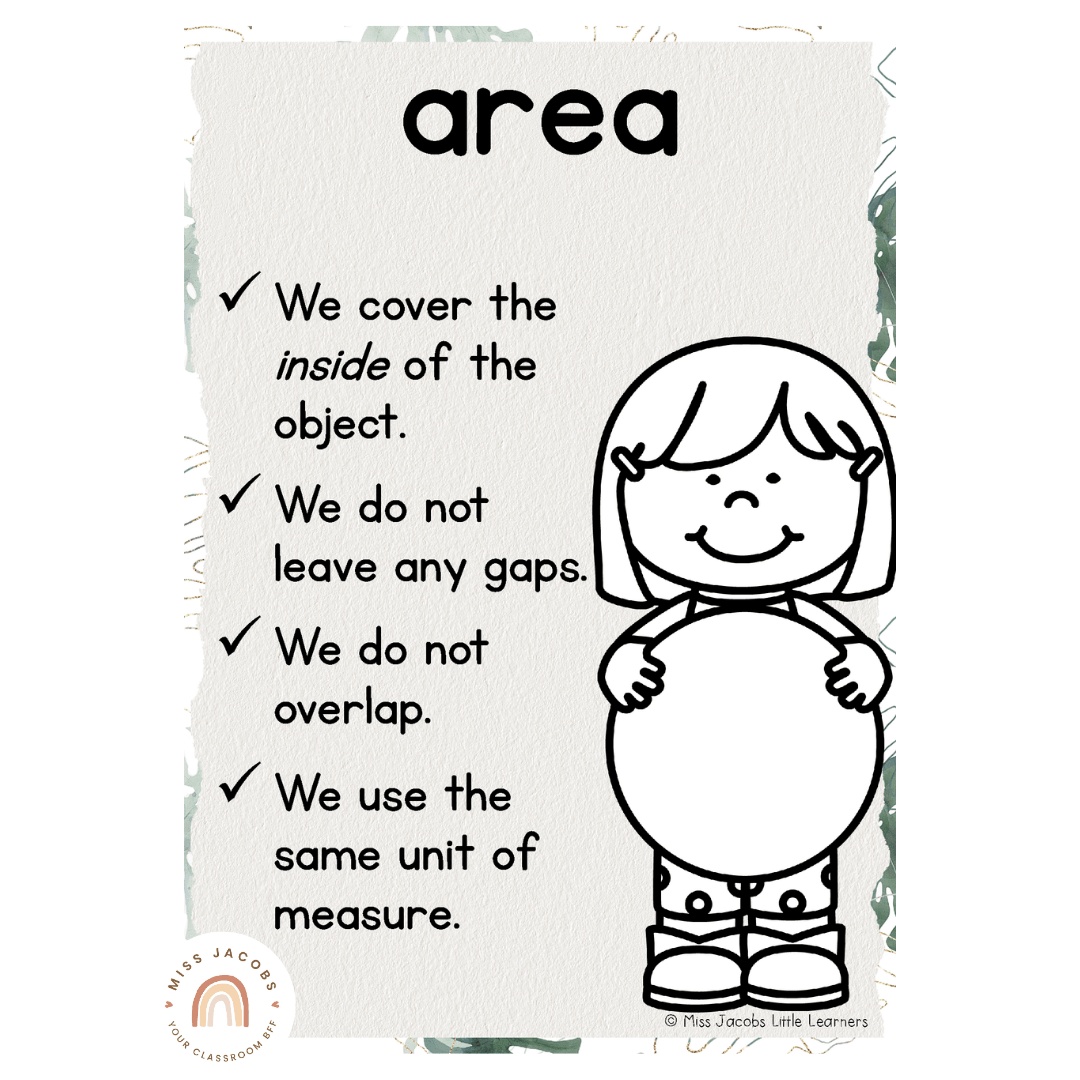 Measurement Posters - Modern Jungle Classroom Decor