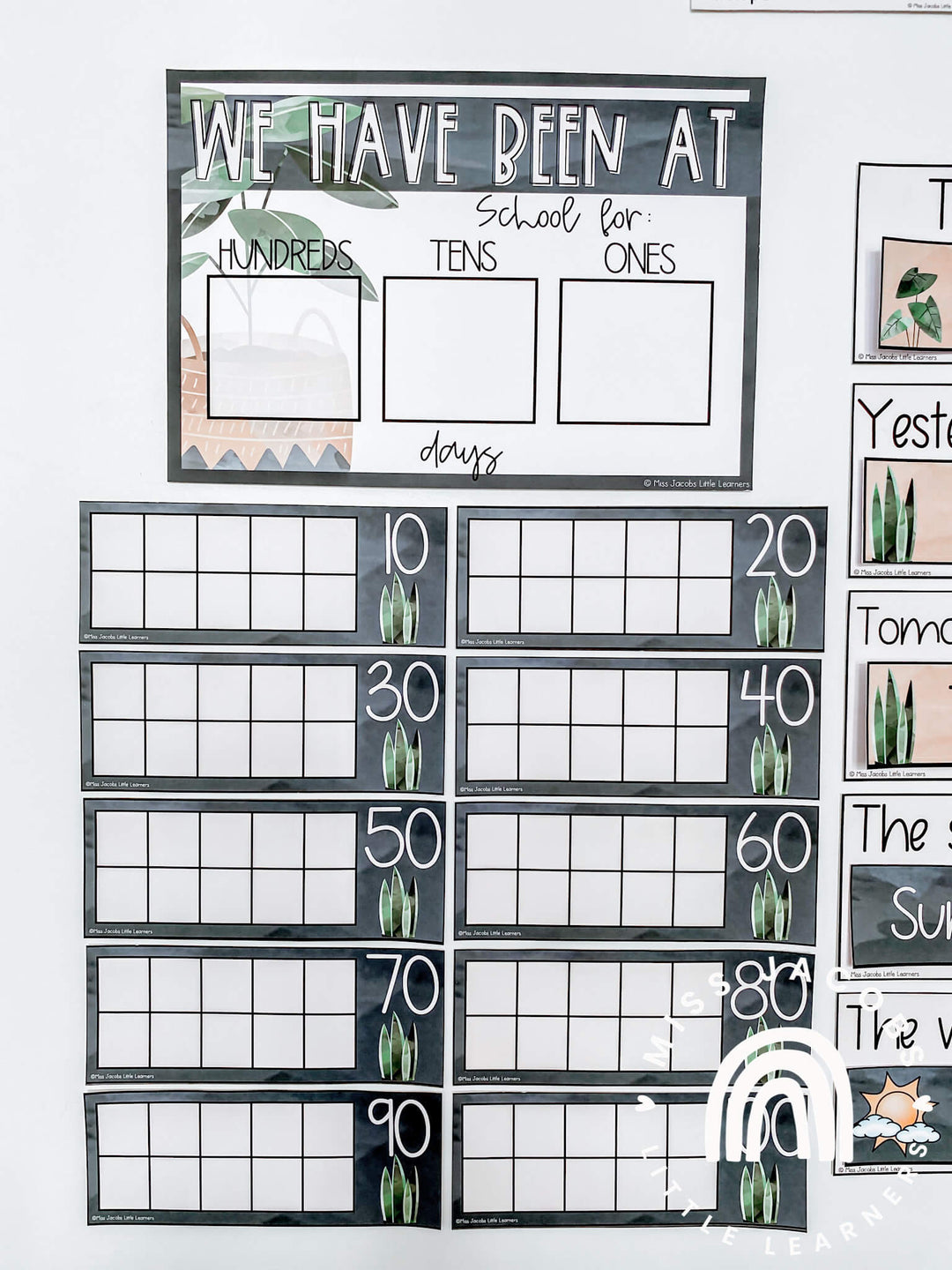 Boho Plants Classroom Theme - Miss Jacobs Little Learners Page 2 - Miss ...