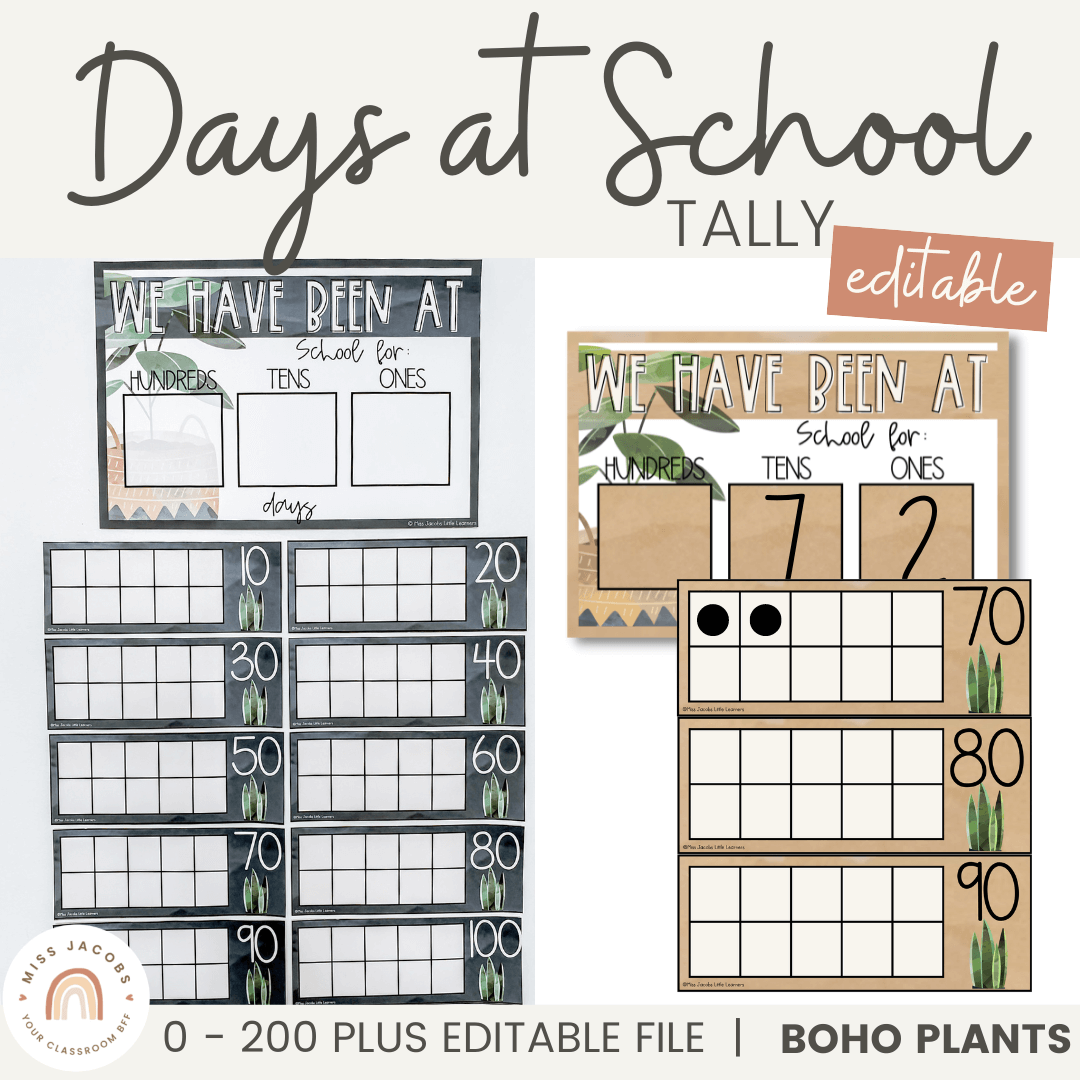 Boho Plants Classroom Theme - Miss Jacobs Little Learners Page 2 - Miss ...