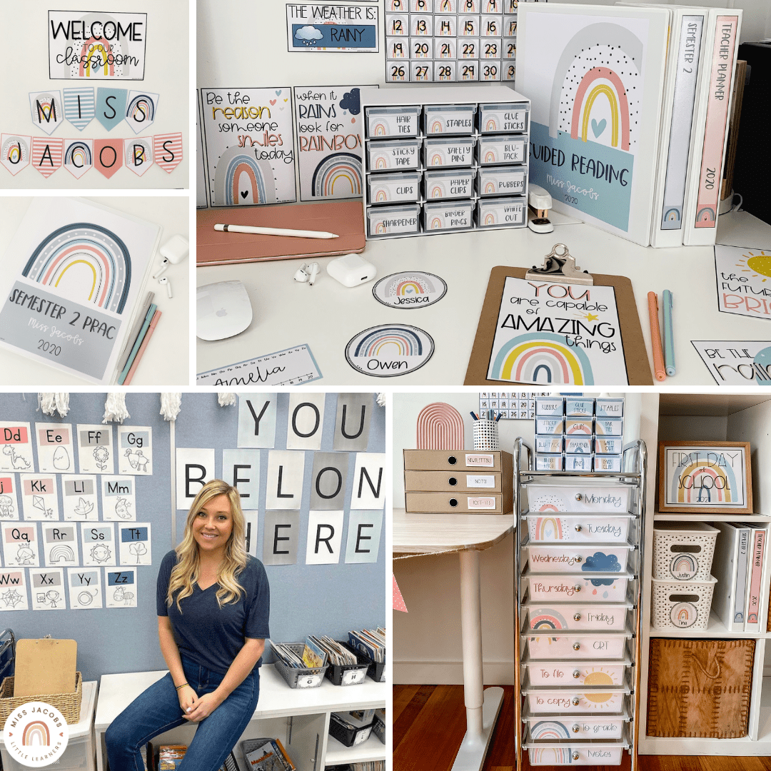 Modern Rainbow Theme - Miss Jacobs Little Learners - Miss Jacobs Little ...