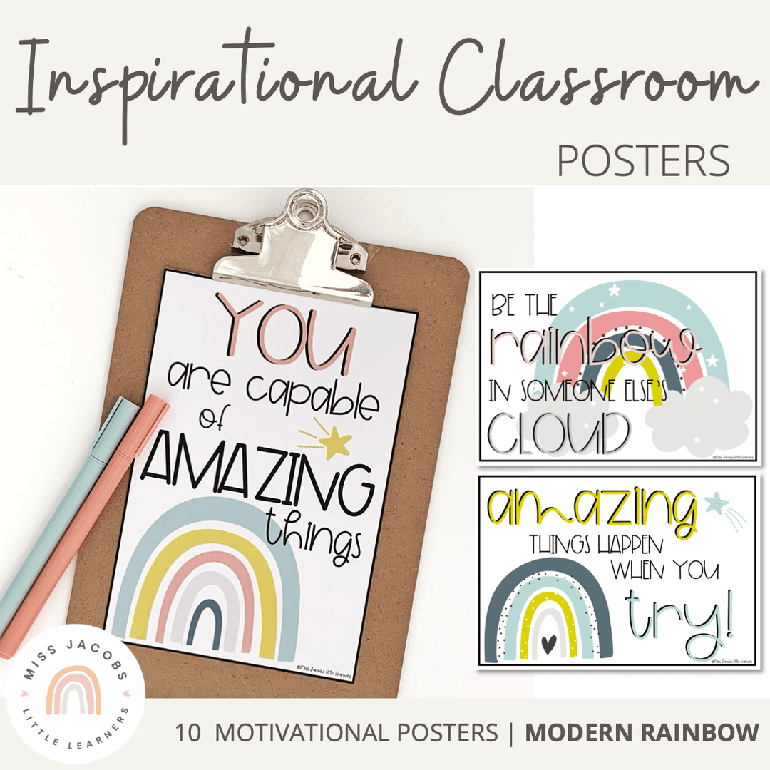 Motivational Posters - Miss Jacobs Little Learners - Miss Jacobs Little ...