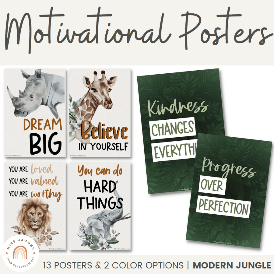 Motivational Posters - Miss Jacobs Little Learners