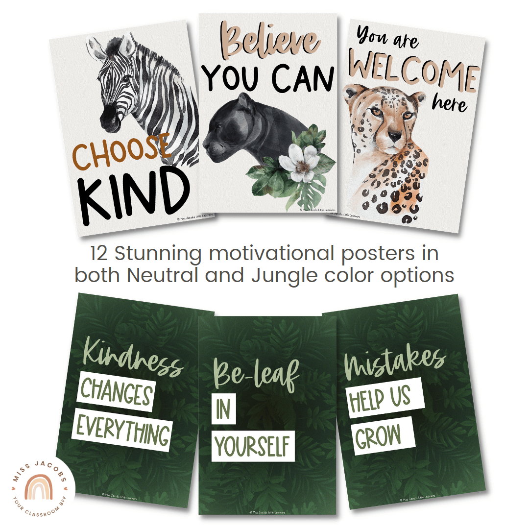 Motivational Posters - Miss Jacobs Little Learners