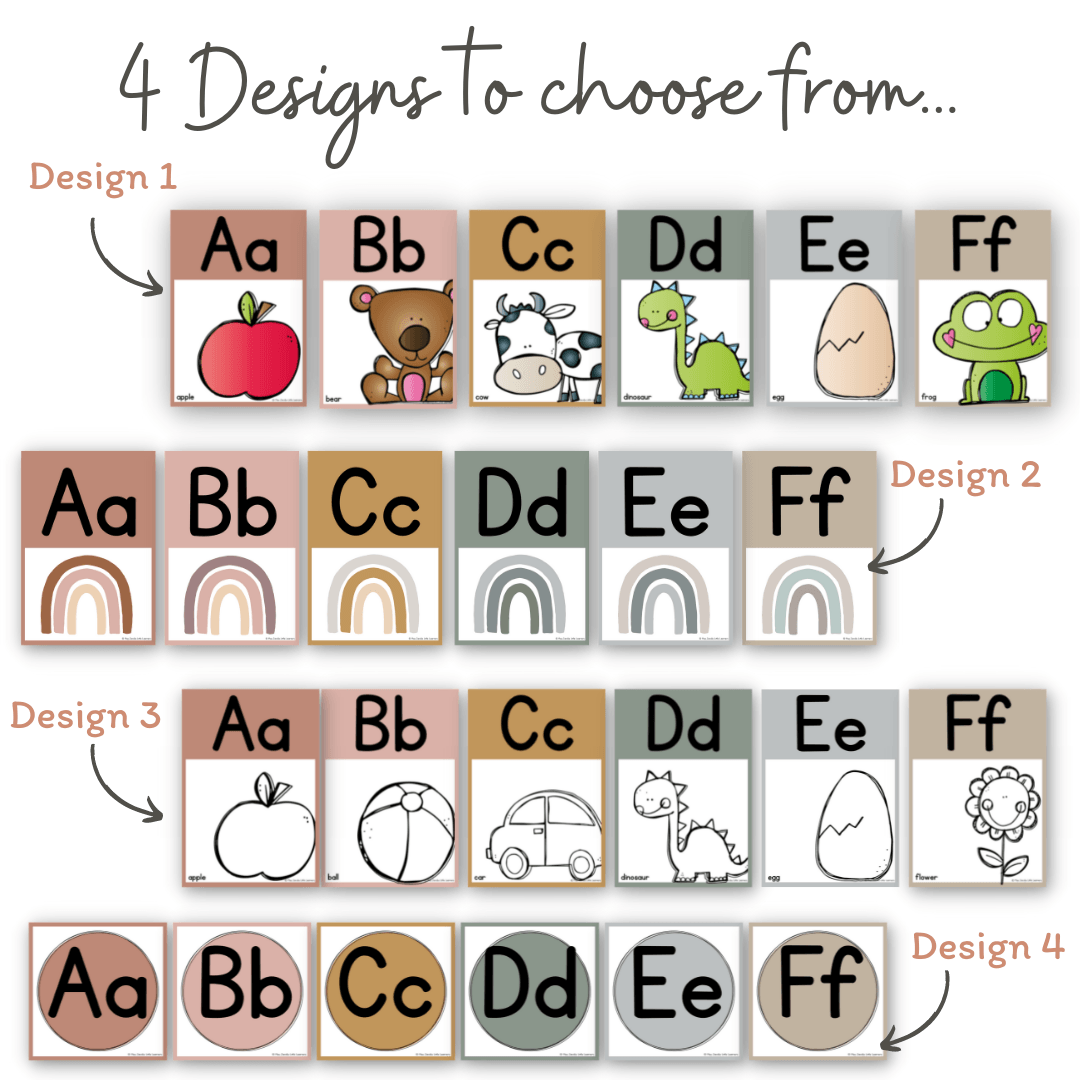 Alphabet Poster - Miss Jacobs Little Learners - Miss Jacobs Little Learners