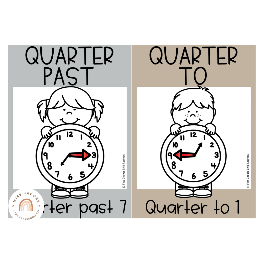 Neutral Toned Math Posters Bundle | Boho Color Palette - Default Title ...