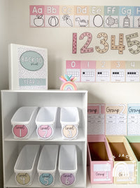 Number Posters | SPOTTY PASTELS | EDITABLE - Default Title - Miss ...