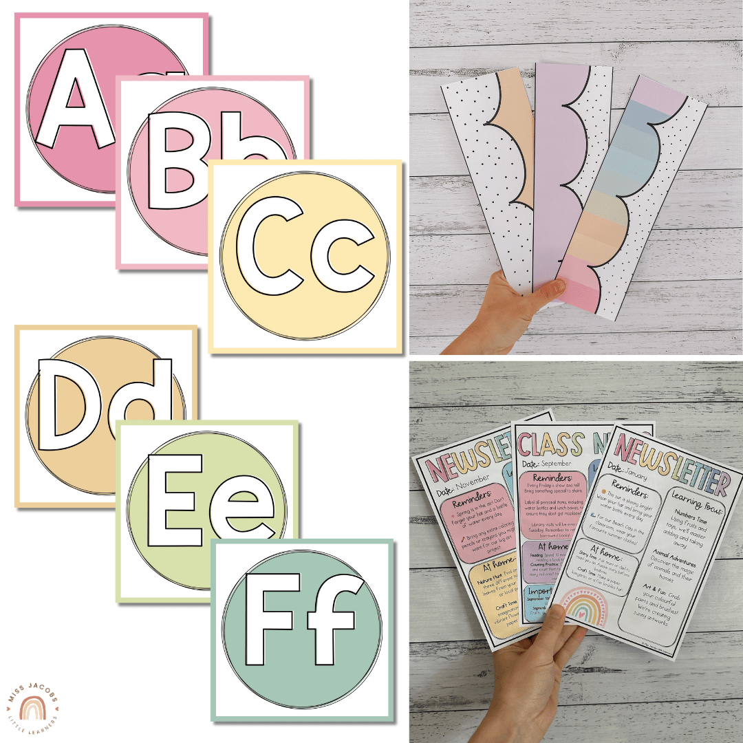 Simple Pastels Classroom Theme - Miss Jacobs Little Learners - Miss ...