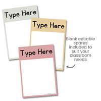 Place Value Posters - Base 10 Blocks - Australiana Theme - MJLL