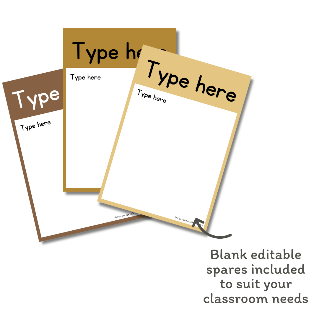 Place Value Posters | Daisy Gingham Neutrals Math Classroom Decor ...