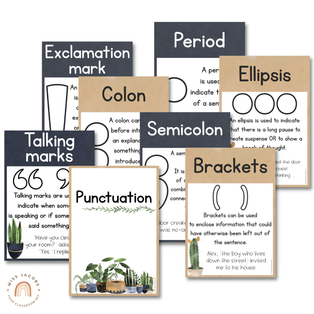 Boho Plants Classroom Collection - Miss Jacobs Little Learners Page 3 ...