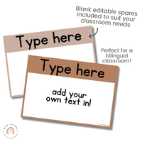 Reading Comprehension Strategies Posters | Ombre Neutral English Class