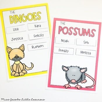 Reading Groups - Posters & Labels | Australian Animals