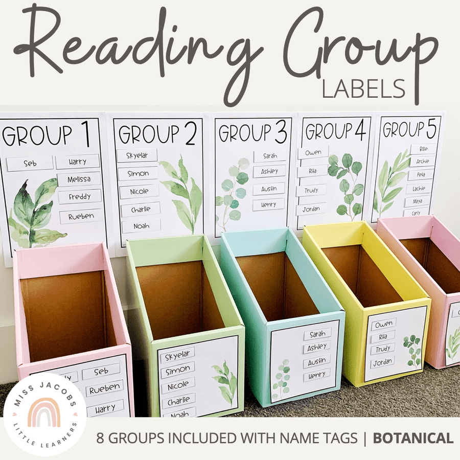 Reading Groups - Miss Jacobs Little Learners