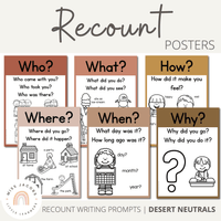 Recount Posters | BOHO VIBES | Desert Neutrals Decor