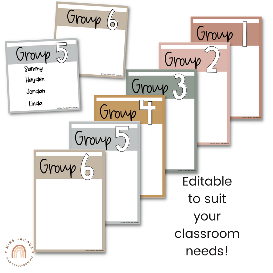 Simple Boho Classroom Theme - Miss Jacobs Little Learners