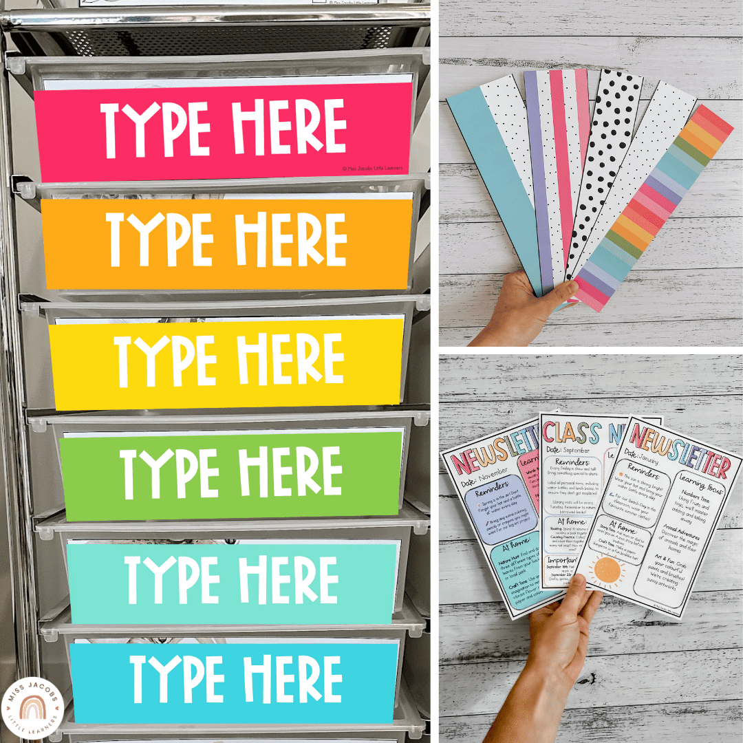 Simply Bright Classroom Collection - Miss Jacobs Little Learners