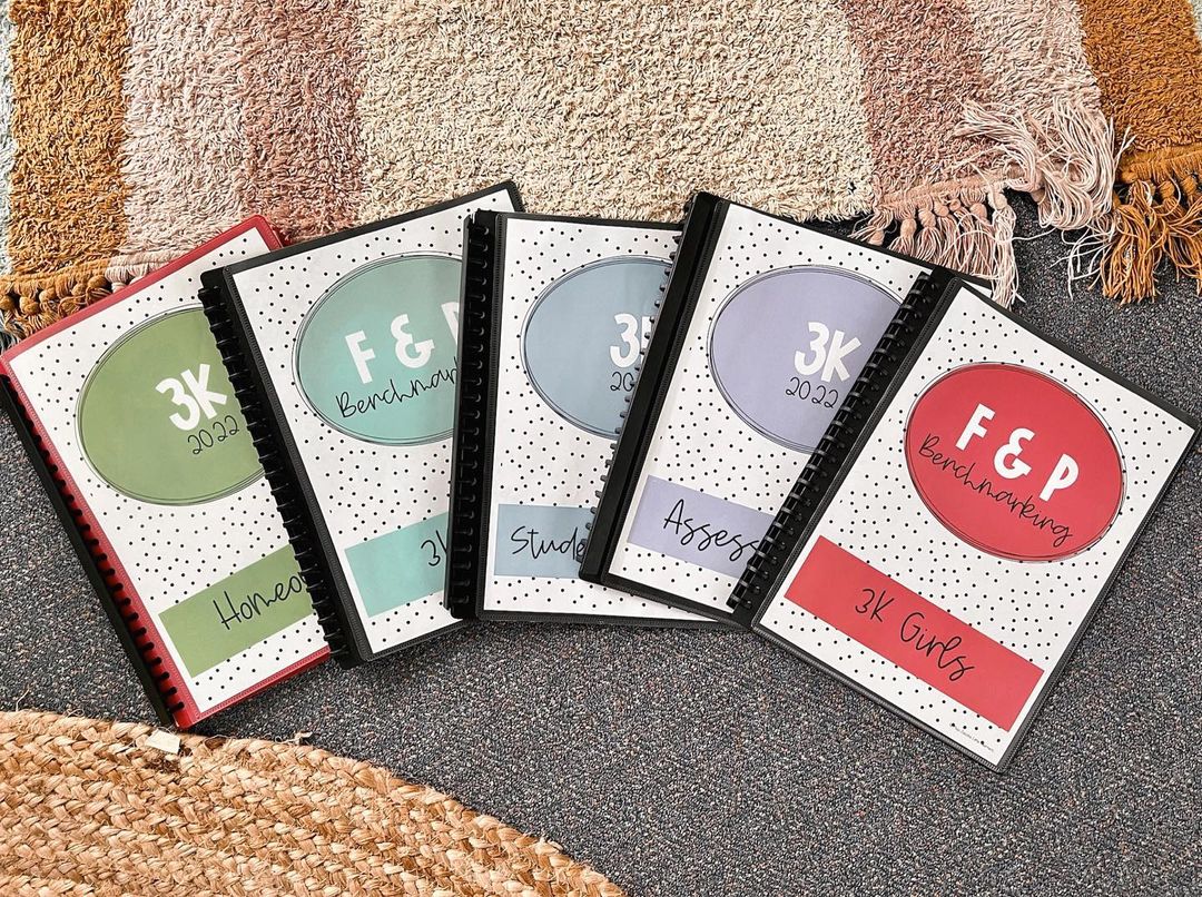 Binder Covers and Spine Labels - Spotty Bright Theme - MJLL - Default Title