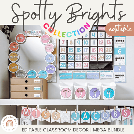 Modern Classroom Decor | Miss Jacobs Little Learners