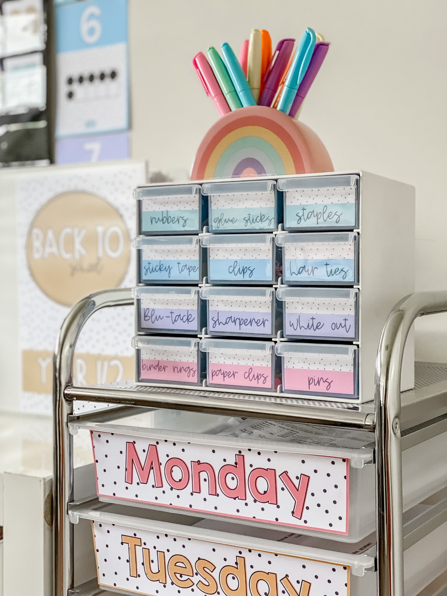 Spotty Brights Classroom Decor | BUNDLE - Default Title - Miss Jacobs ...