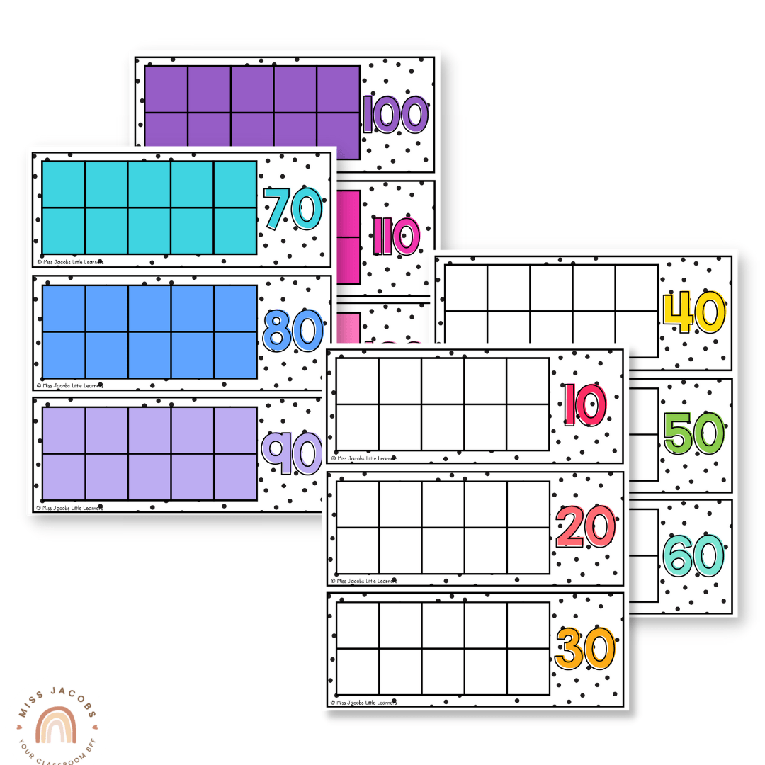Days At School Tally Display - Spotty Bright Theme - Miss Jacobs – Miss ...