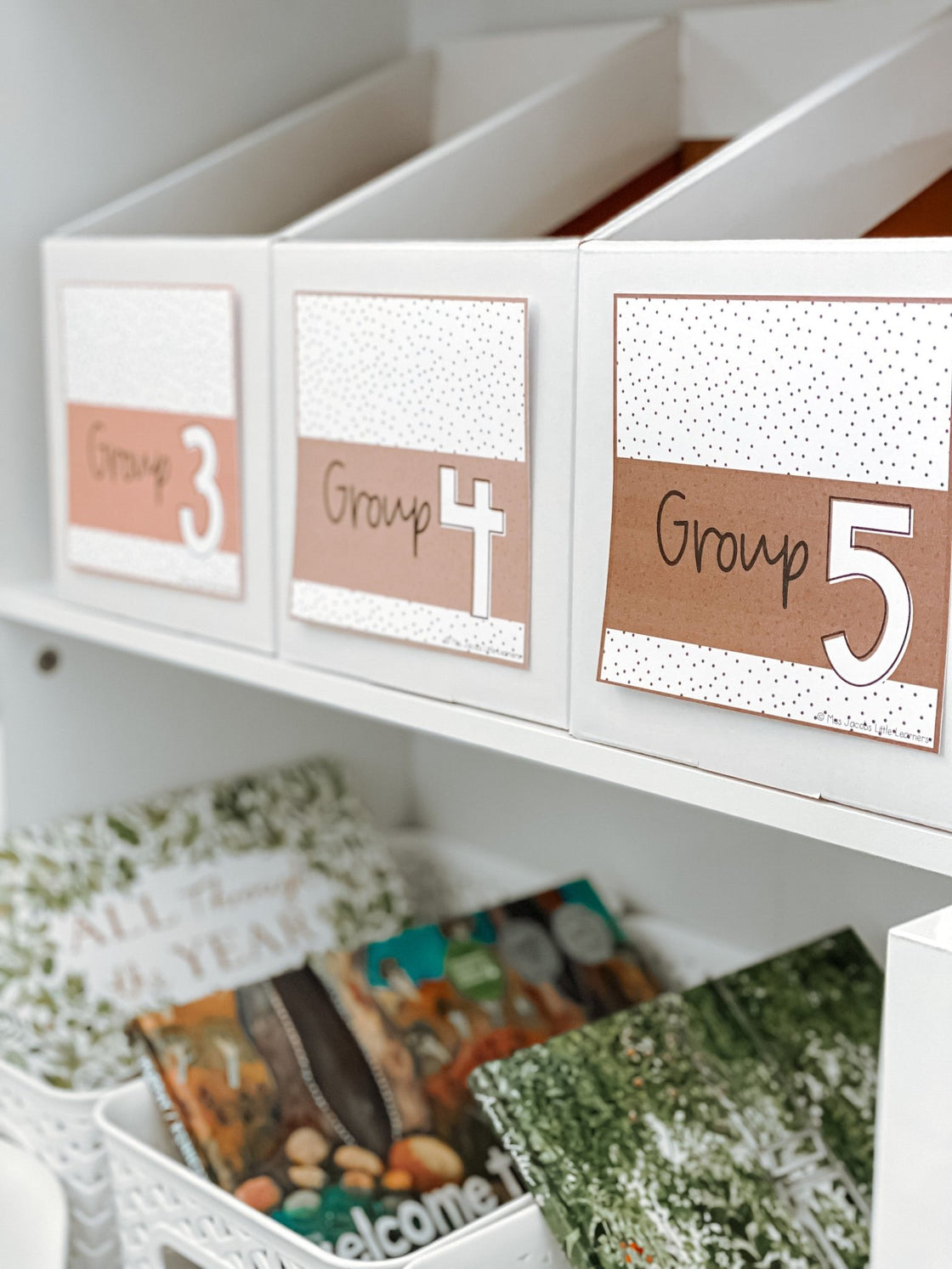 Spotty Neutrals Reading Groups Organizers | Ombre Neutrals Guided Read ...