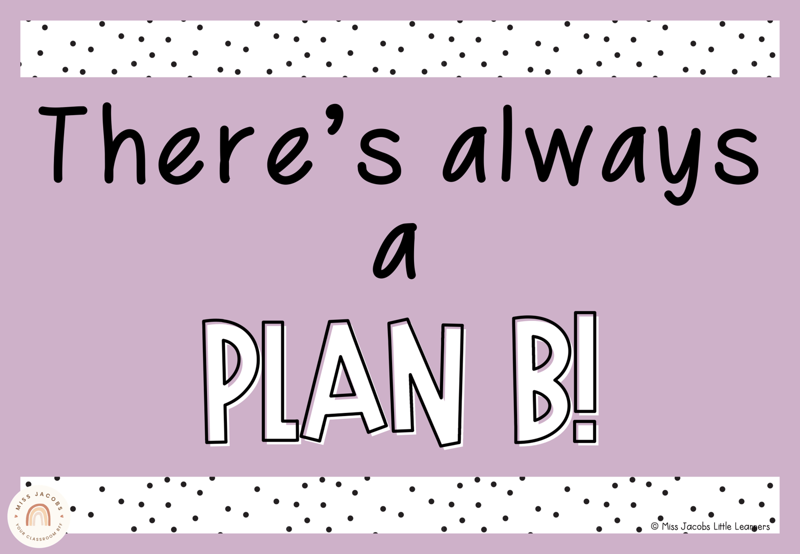 Spotty Pastels Themed Growth Mindset Posters | Muted Rainbow Color Pal ...