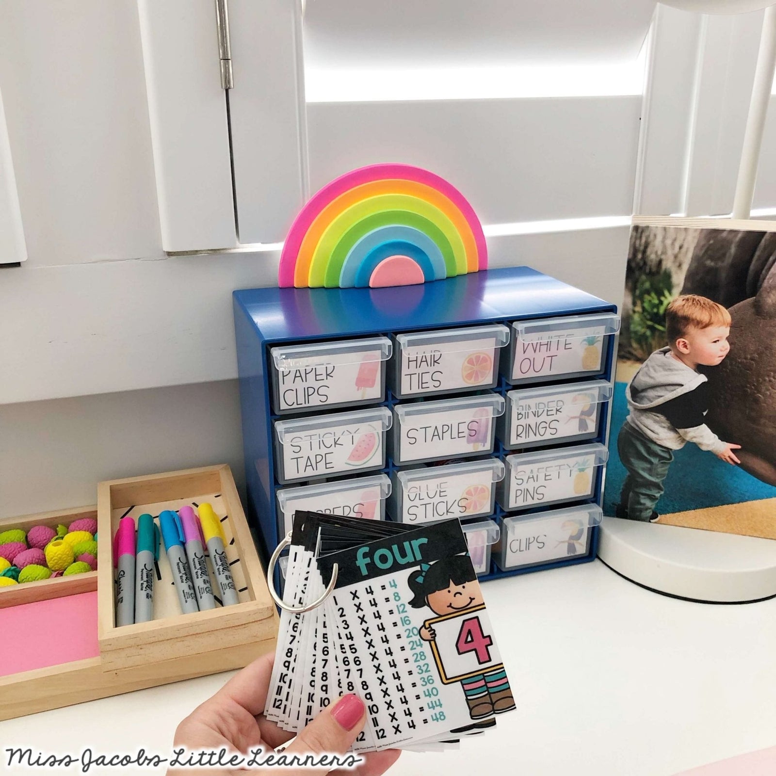 Teacher Toolbox Labels | Tropical Decor