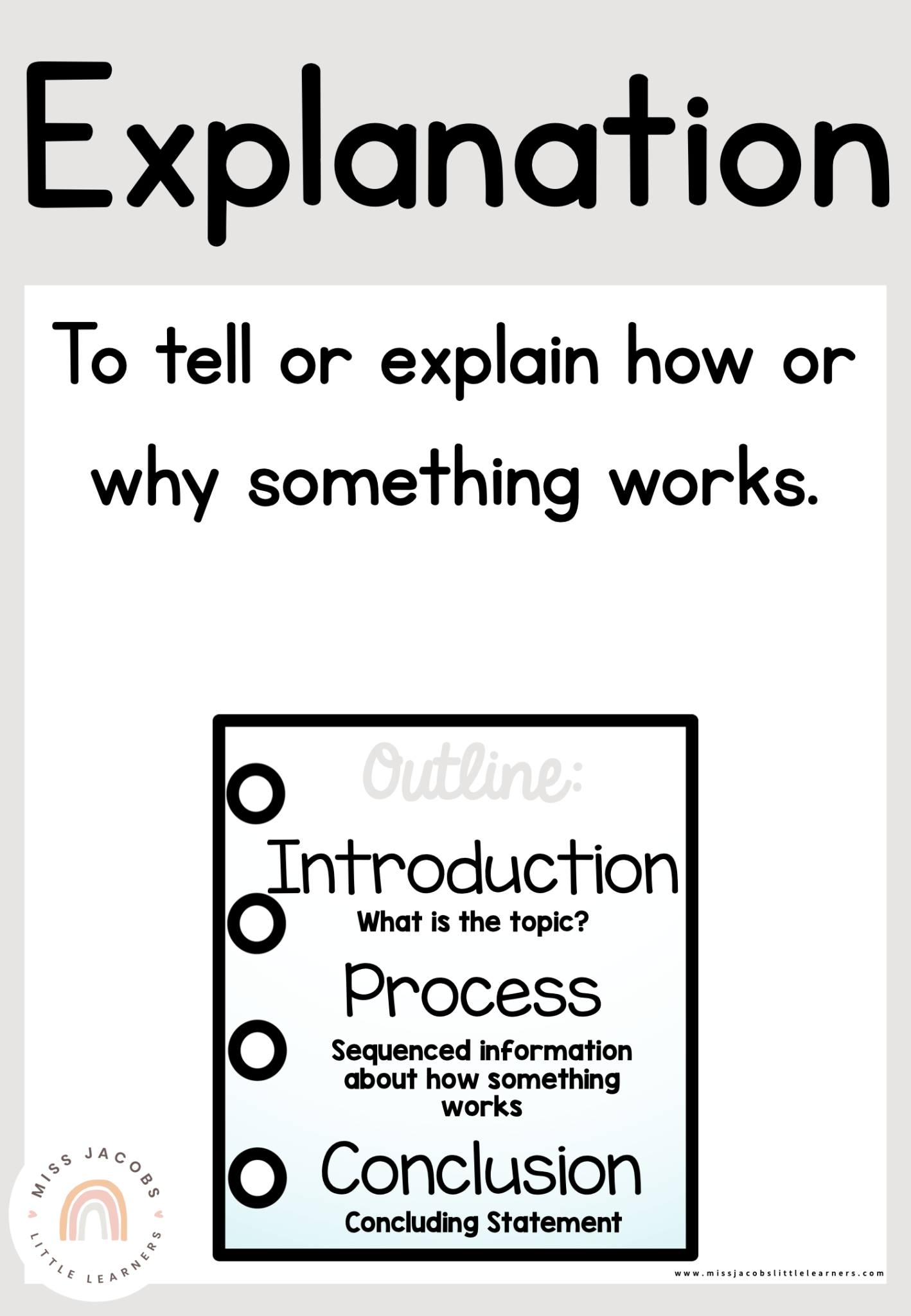 Text Types - Miss Jacobs Little Learners