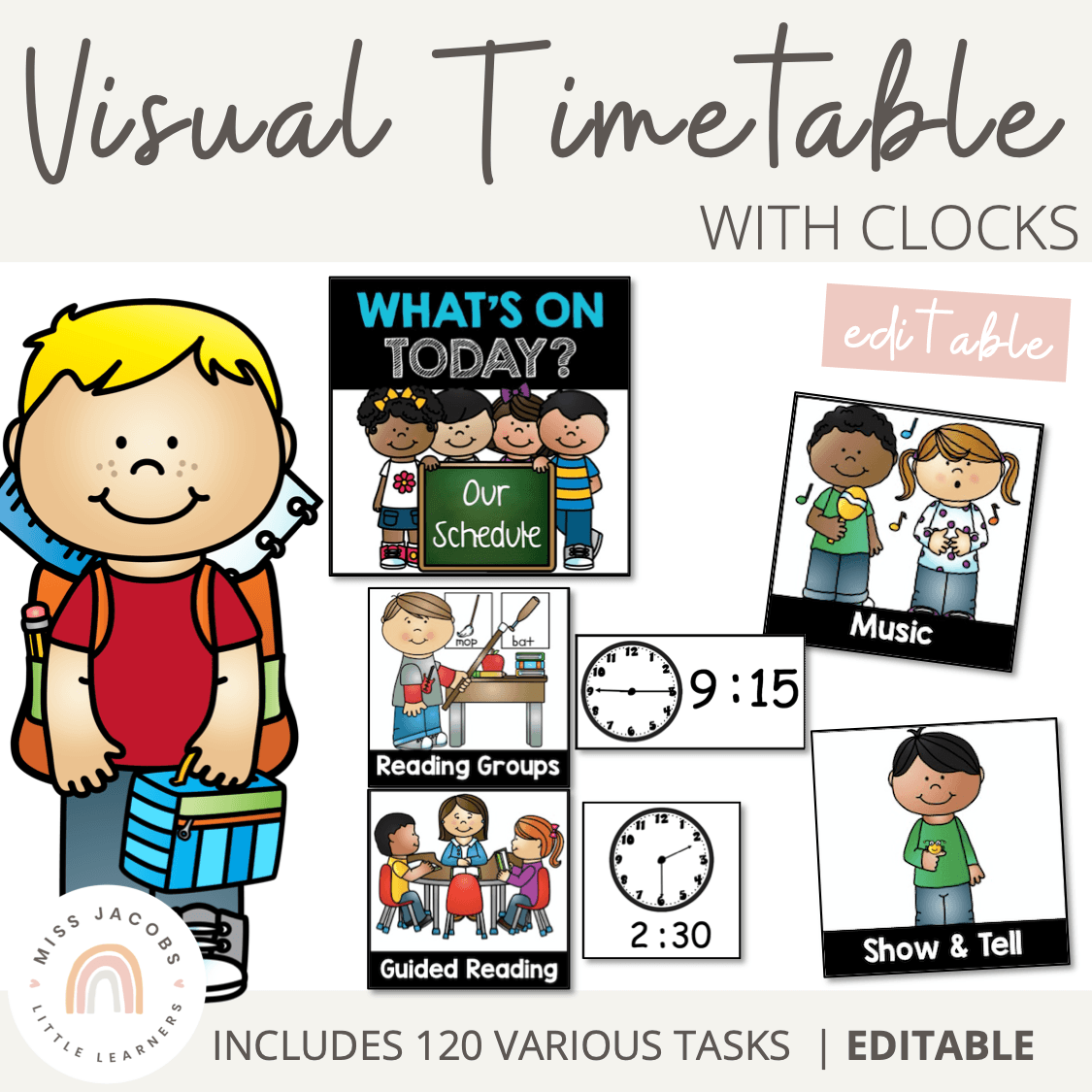 Visual Timetable Page 2 - Miss Jacobs Little Learners
