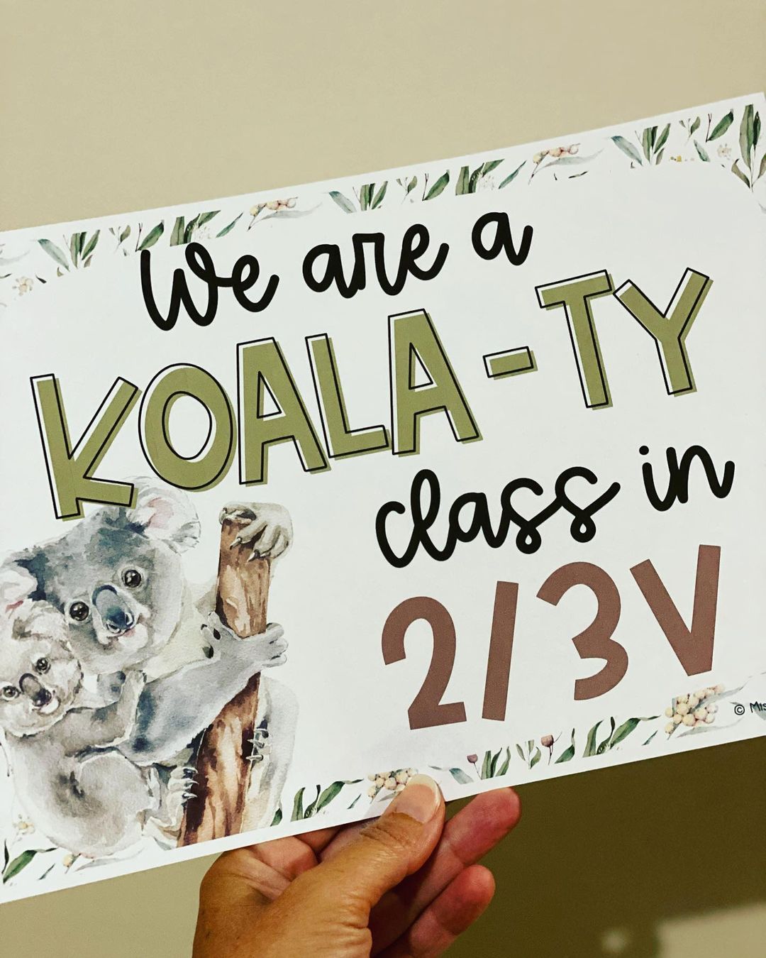 Welcome Sign - Australiana Classroom Theme - Miss Jacobs