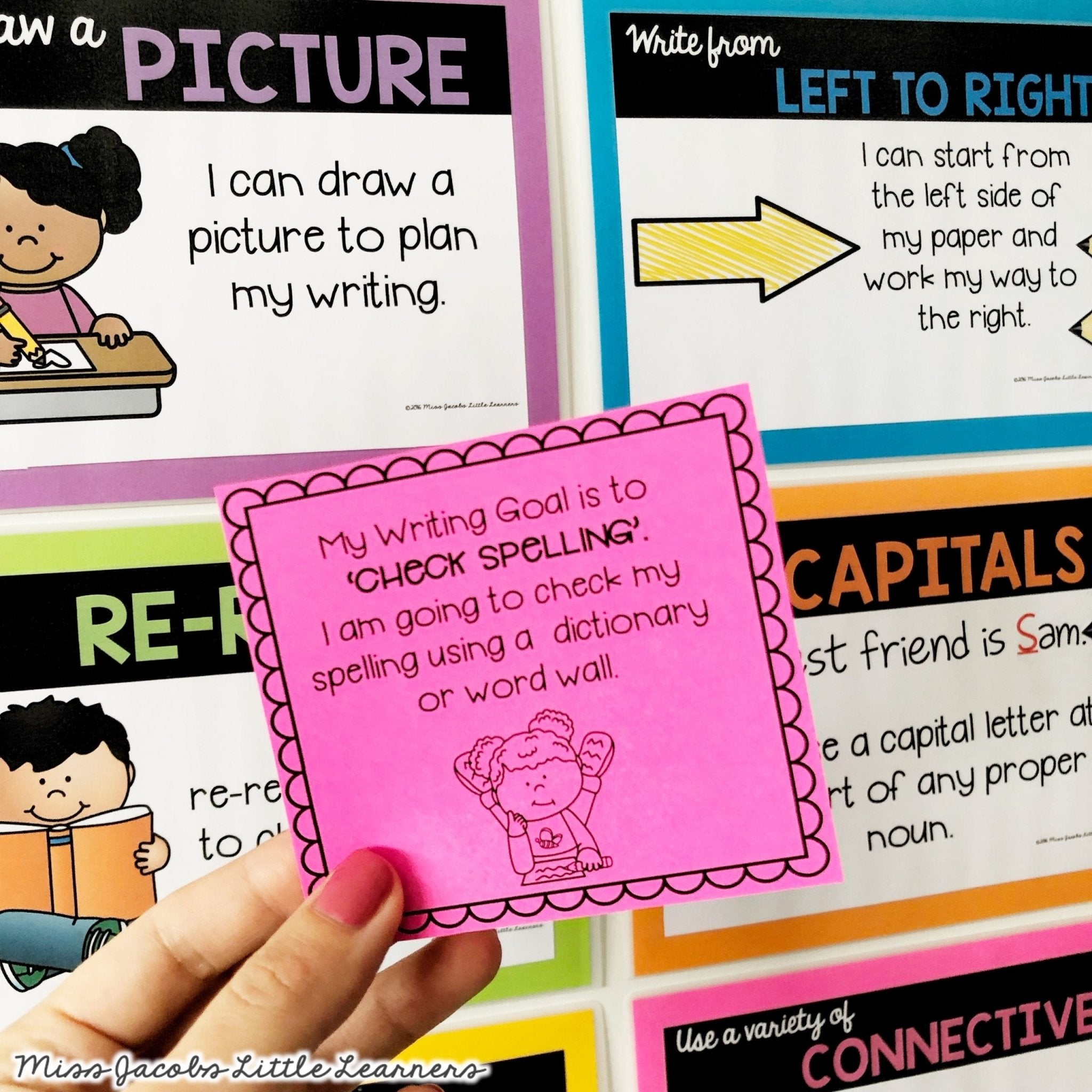 Student Student Goal Setting Template - Miss Jacobs Little Learners ...
