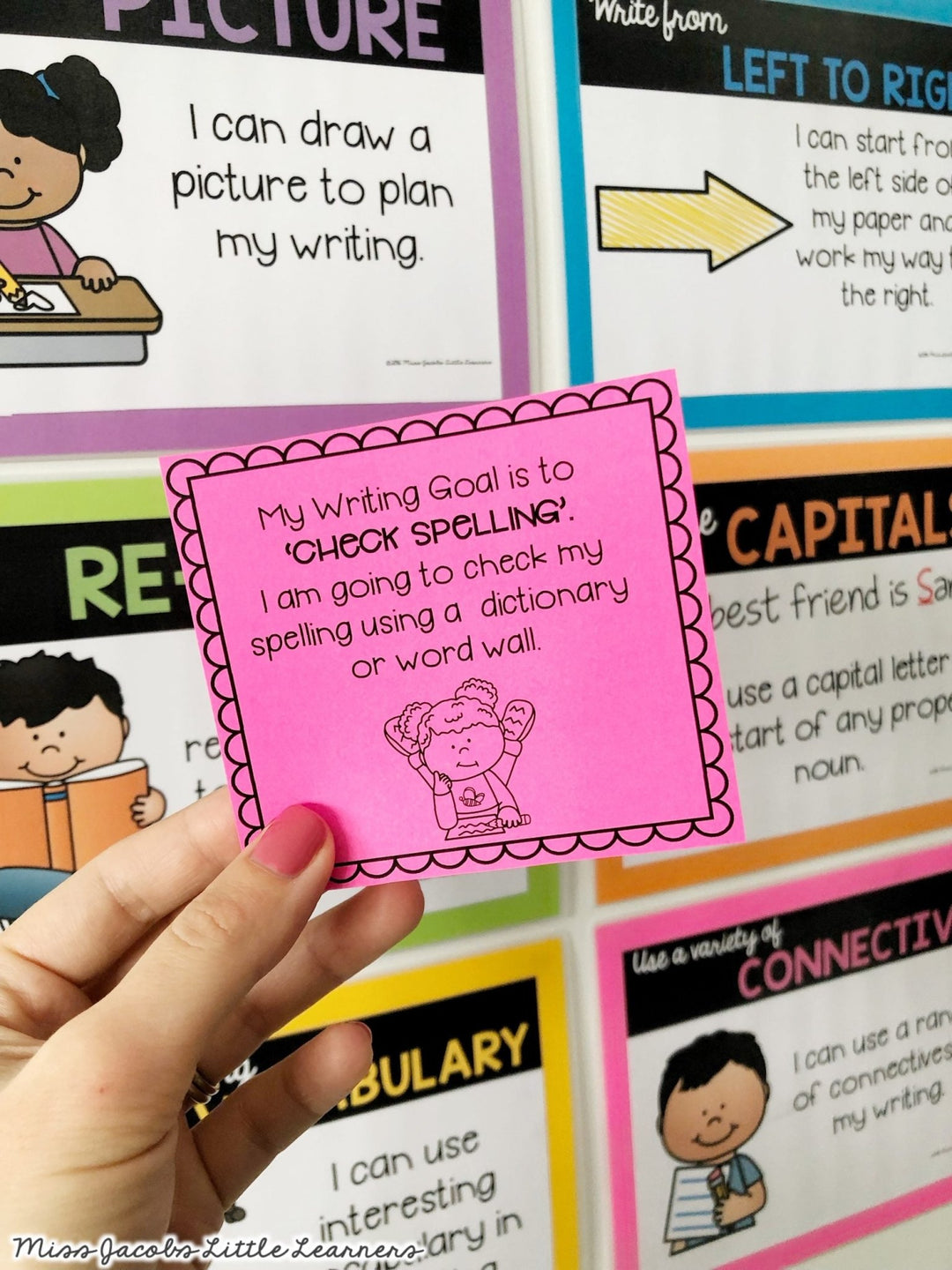 Student Student Goal Setting Template - Miss Jacobs Little Learners