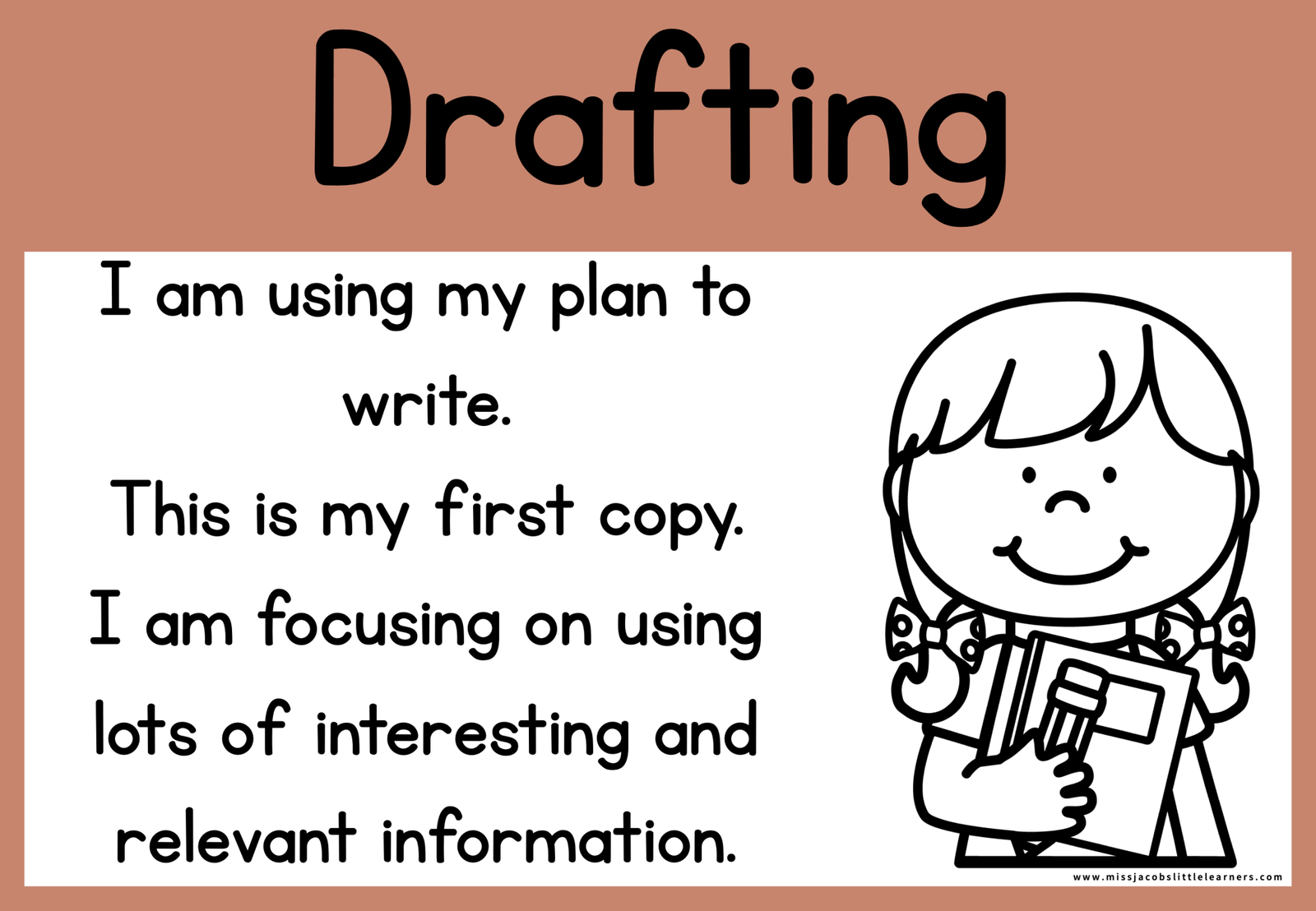 Writing Process Posters | BOHO VIBES | Desert Neutrals Decor | Editabl ...