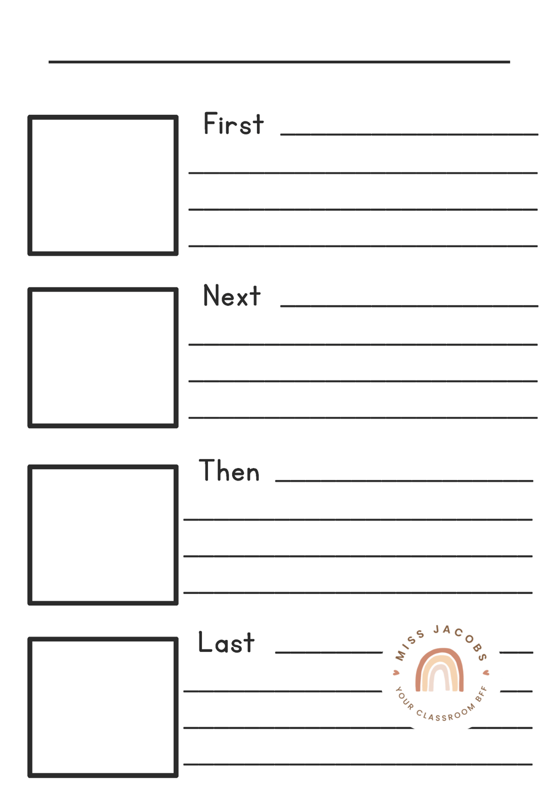 Writing Templates Bundle – Miss Jacobs Little Learners